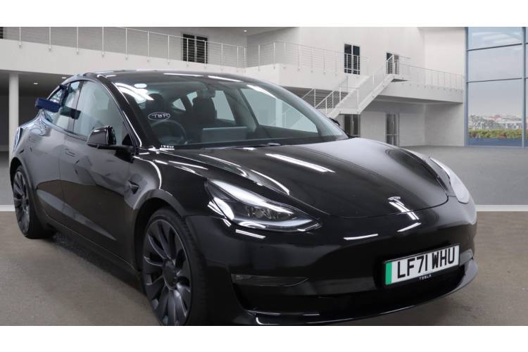 Tesla Model 3 Saloon Performance AWD 4dr [Performance Upgrade] Auto ...