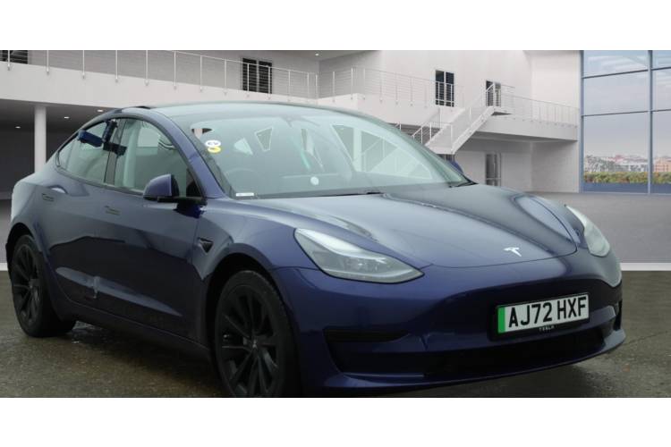 Tesla Model 3 Saloon RWD 4dr Auto Used Car Leasing